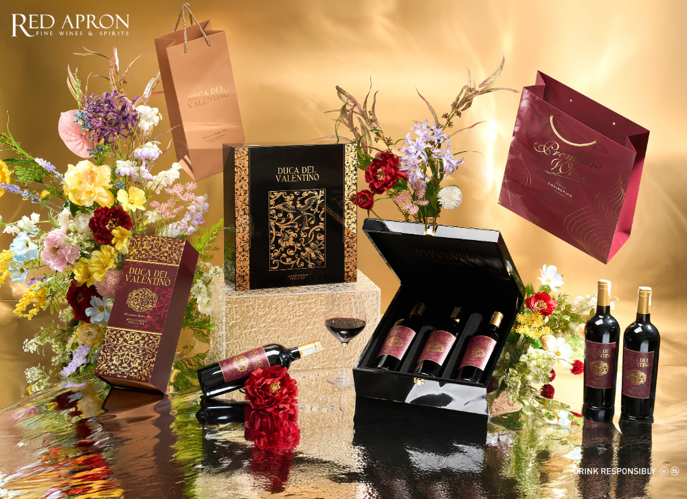 Red Apron mang đến bộ sưu tập quà tặng rượu vang đầy tinh tế